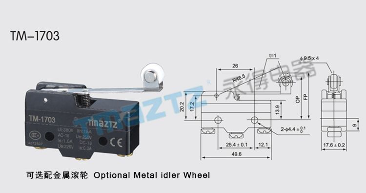 TM-1703 Micro Switch TMAZTZ Electric